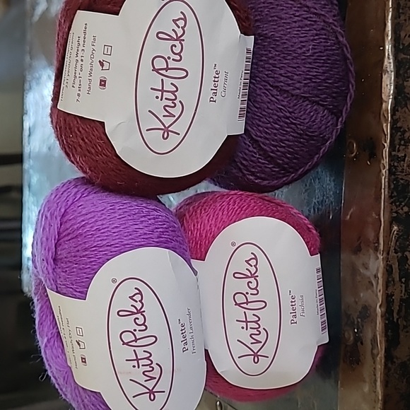 knit picks | Other | 4 Balls Of Peruvian Wool | Poshmark